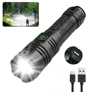 HART Rechargeable LED Pivoting Flashlight, 500 Lumens, Magnetic Base ...
