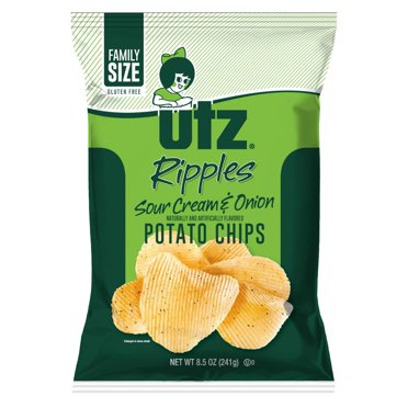 Ritz Toasted Chips - Sour Cream & Onion - 8.1oz ( 2 Packs ) - Walmart.com