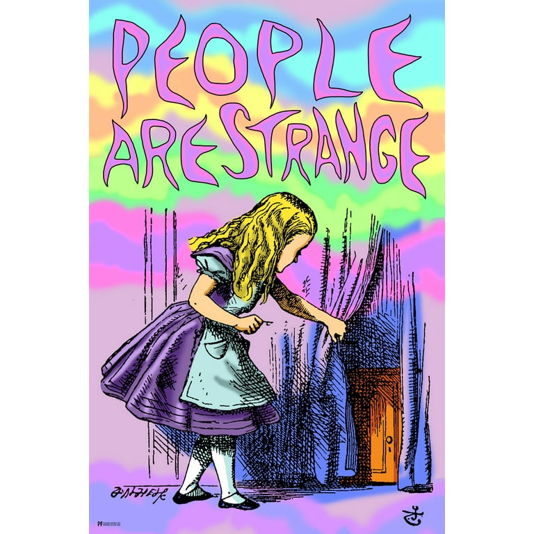 Psychedelic Art Alice In Wonderland