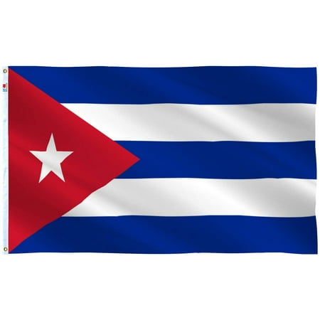 Cuba Flag 3x5 Ft Outdoor Large, Moderate-Outdoor Both Sides Heavy ...
