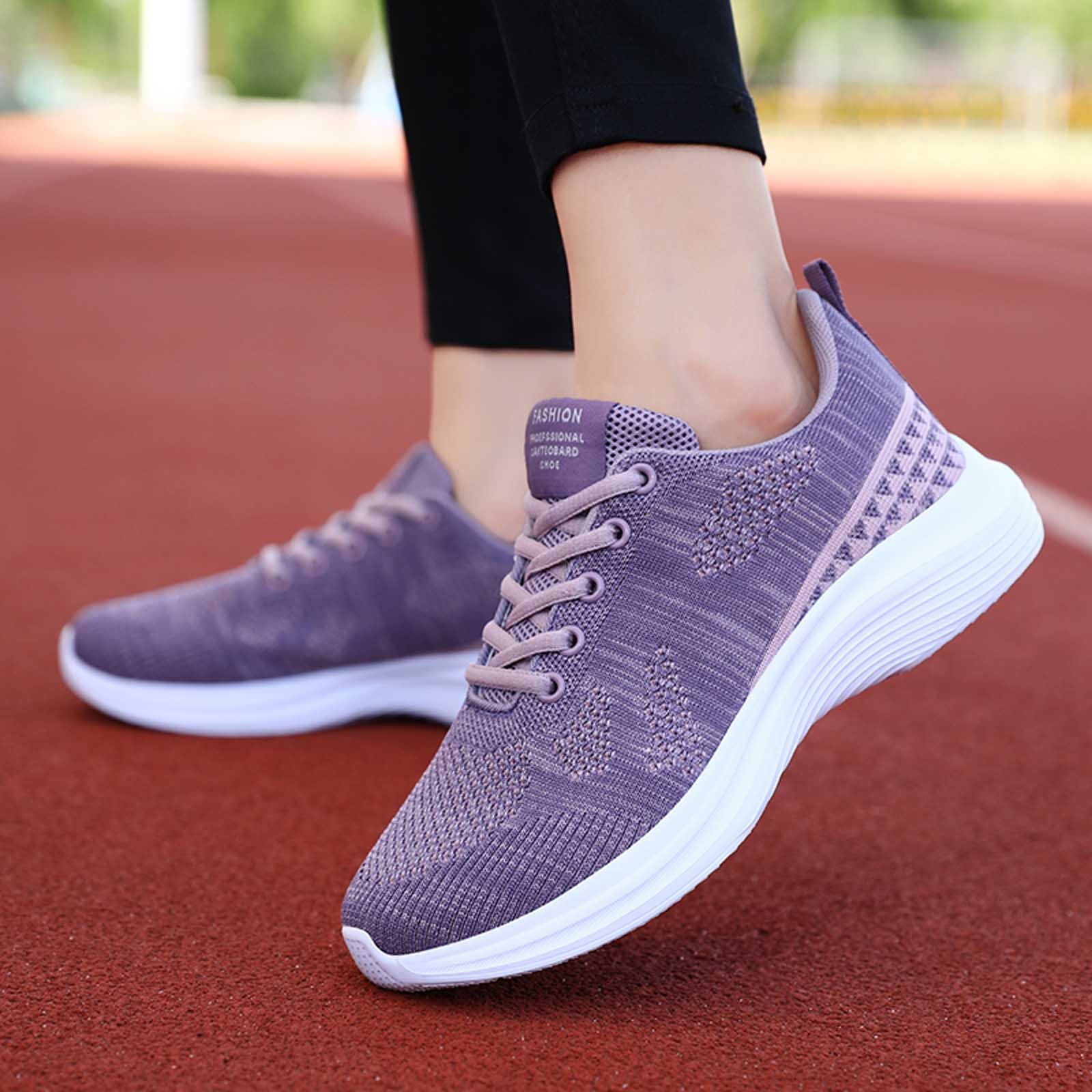 Click here for Huitkmm Woman Sneakers Womens Breathable Mesh Runn... prices