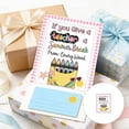 Teacher Appreciation Gift Card Booklet Elegant Design With Thoughtful ...
