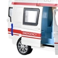 BESTSKY Ambulance Toy,Double Door Function Roadworthy Rescues,Pull Back ...