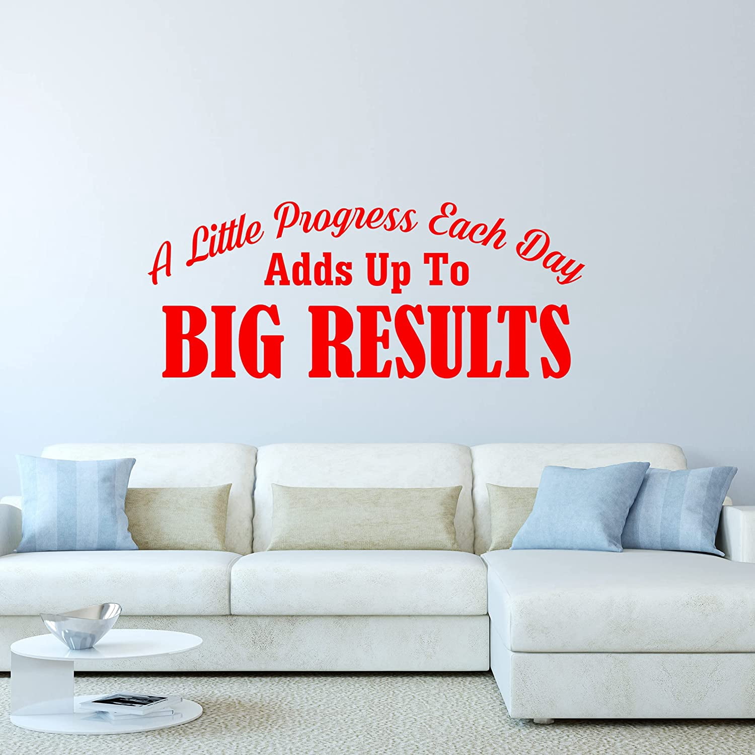 VWAQ A Little Progress Each Day Adds Up to Big Results Motivational ...