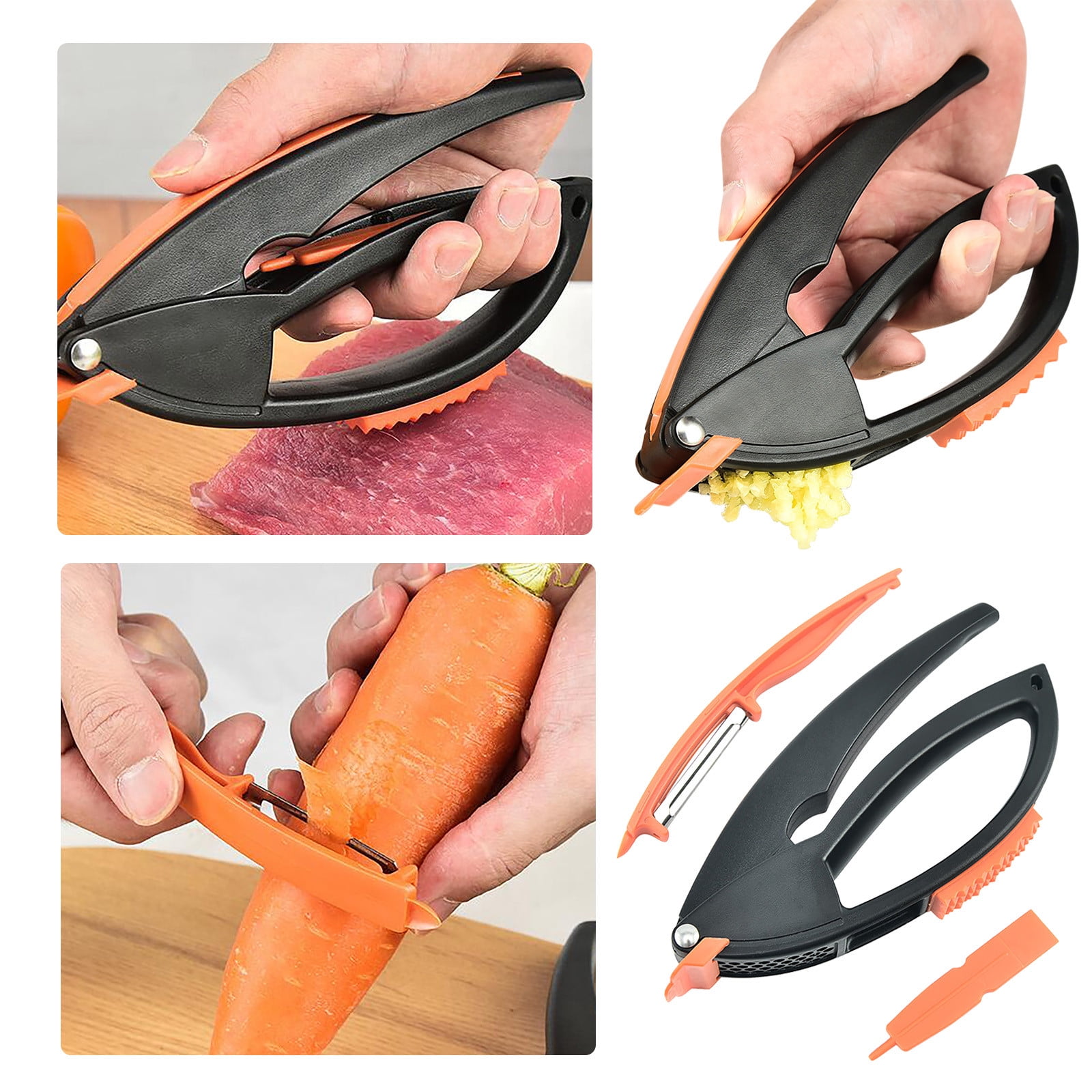 Buy Pianpianzi Meat Saw 19 Butter Press Metal Garlic Grater And Oil ...