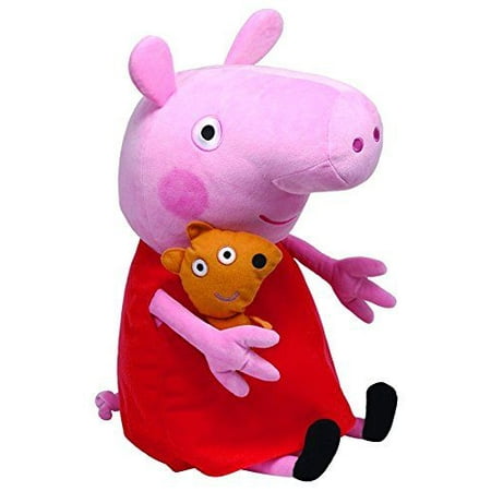 Peppa Pig Large - Stuffed Animal by Ty (56018) - Walmart.com