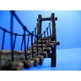 Drawbridge Bridge Aquarium Ornament resin Decoration L - Walmart.com