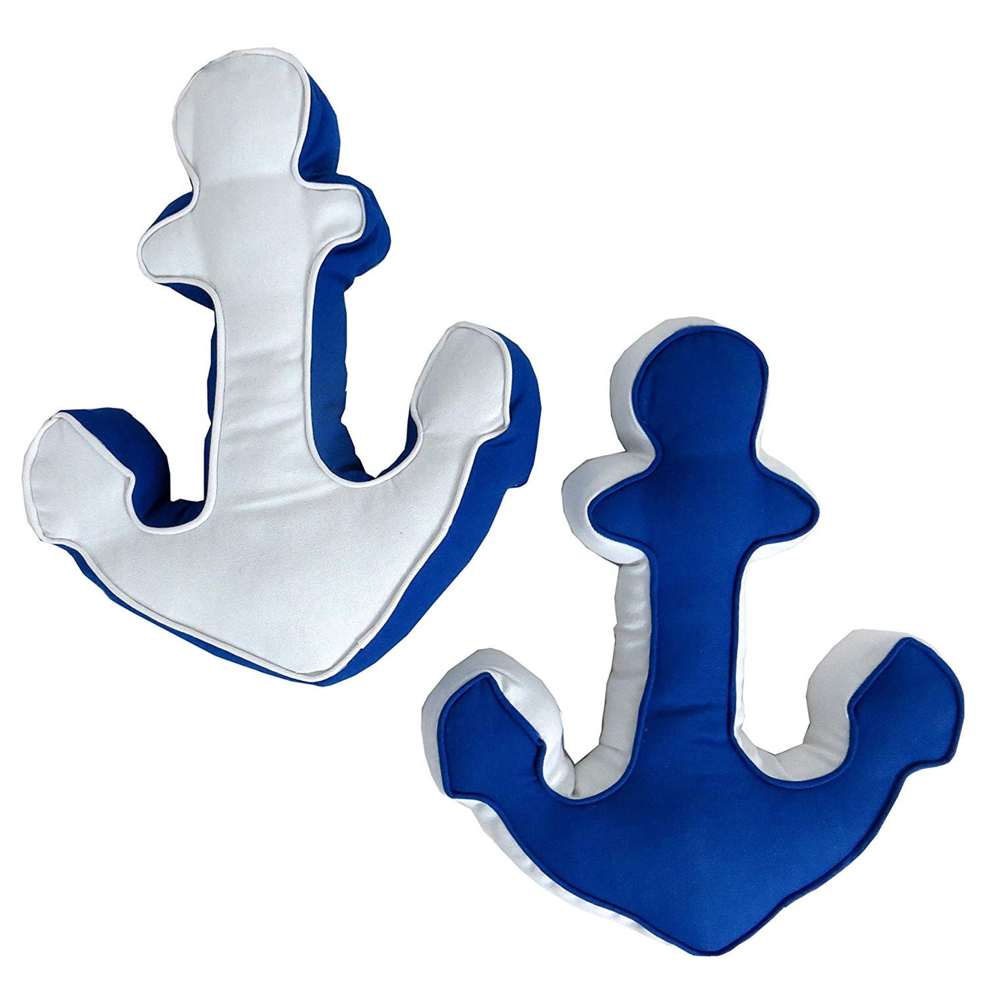 DEI Anchor Decorative Pillows Set of 2 Home, Boat, Patio Throw Pillows ...