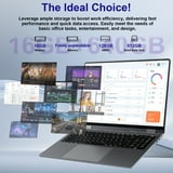 Free Shipping! Jumper 16in 2-in-1 Laptop with FHD Touchscreen, Windows ...