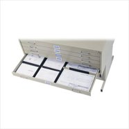 Safco Grey 16 Compartment Wood Adjustable File Organizer - Walmart.com