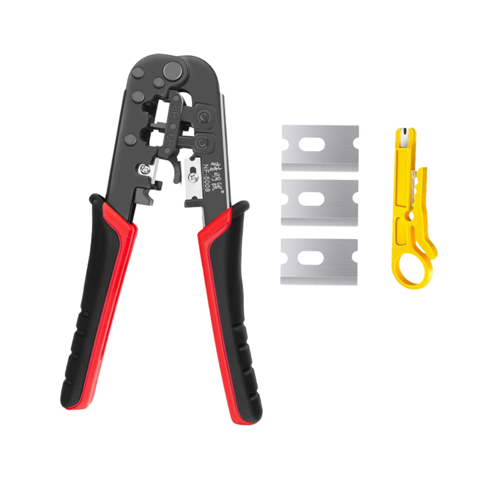 Alicates para cables de red, herramienta de crimpado de red, de cables ...