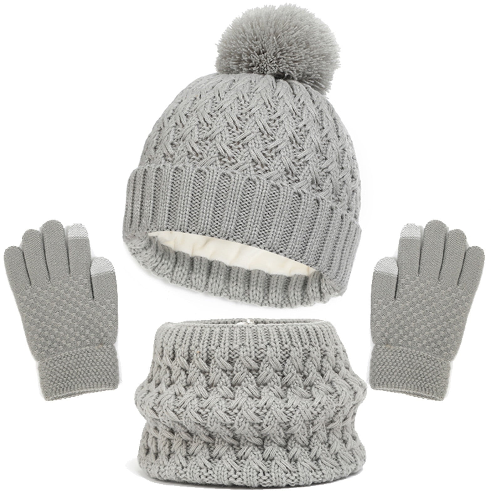 Click here for Kcodviy Kids Winter Hat Gloves Baby Hat And Gloves... prices