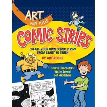 Make Your Own Comic Book: Art and Drawing Comic Strips, Great Gift for ...