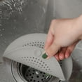 Zaroyeax Drain Hair Catcher Silicone Hair Stopper With Suction Cup