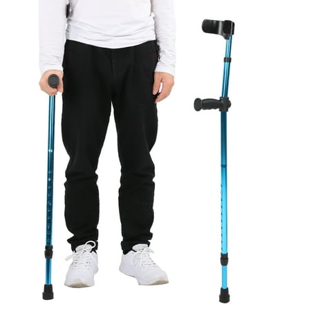 Noref Forearm Crutch Portable Hand Cane Walking Stick Adjustable Canes ...
