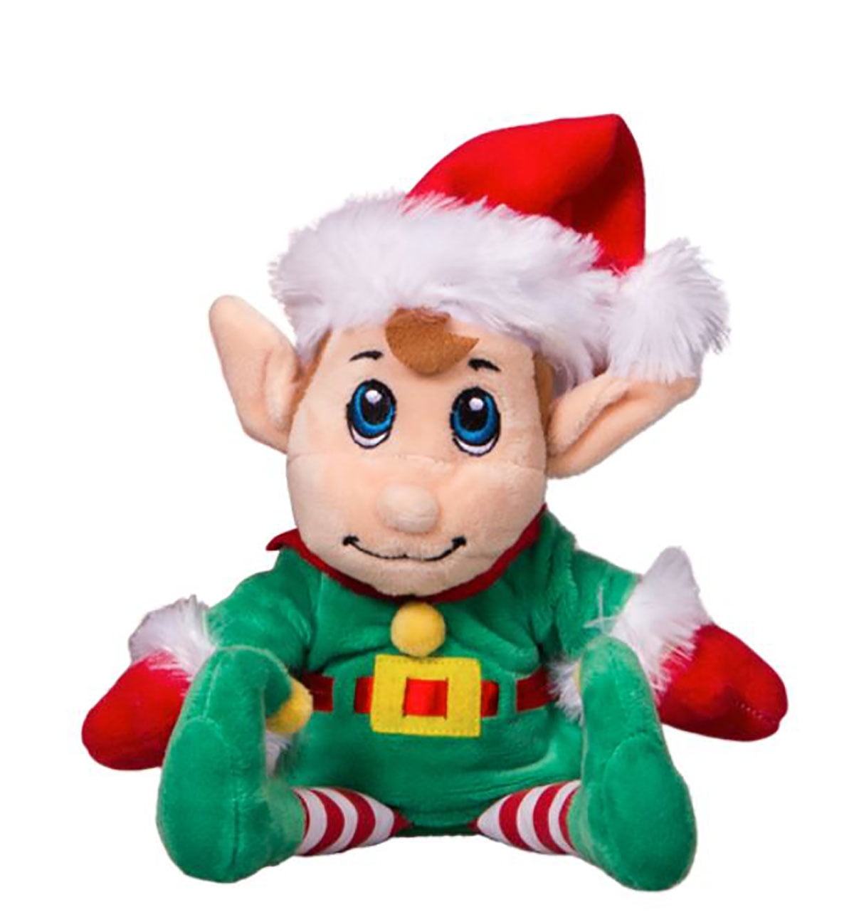 Cuddly Soft 8 inch Stuffed Jingle the Elf...We stuff 'em...you love 'em ...