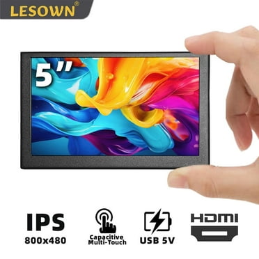 LESOWN 2.5K 14.5-inch Portable Monitor HDMI Dual Type-C Long Strip ...