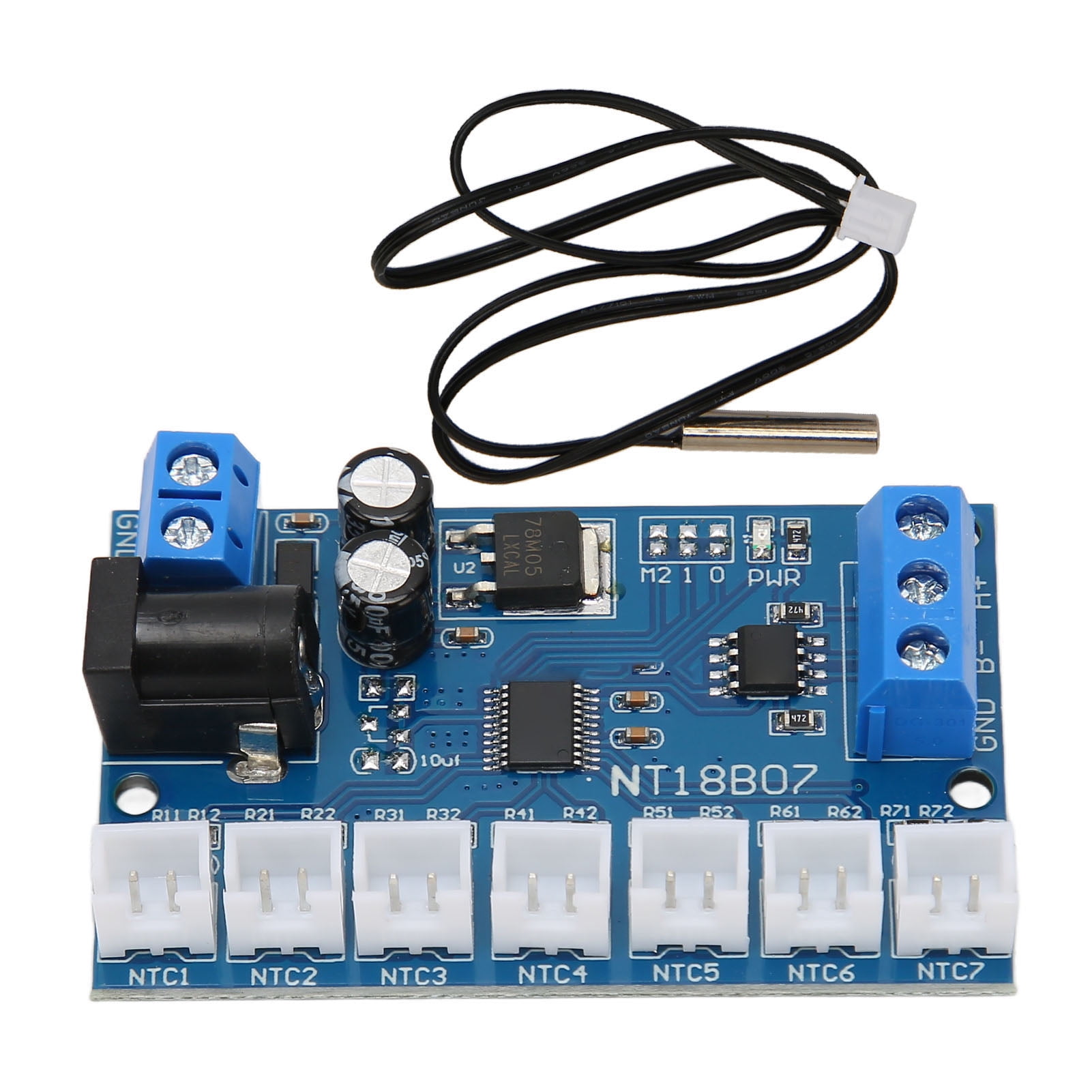 Módulo RS485 de 7 canales sensor de temperatura NTC 50 cm y de menos 20 ...
