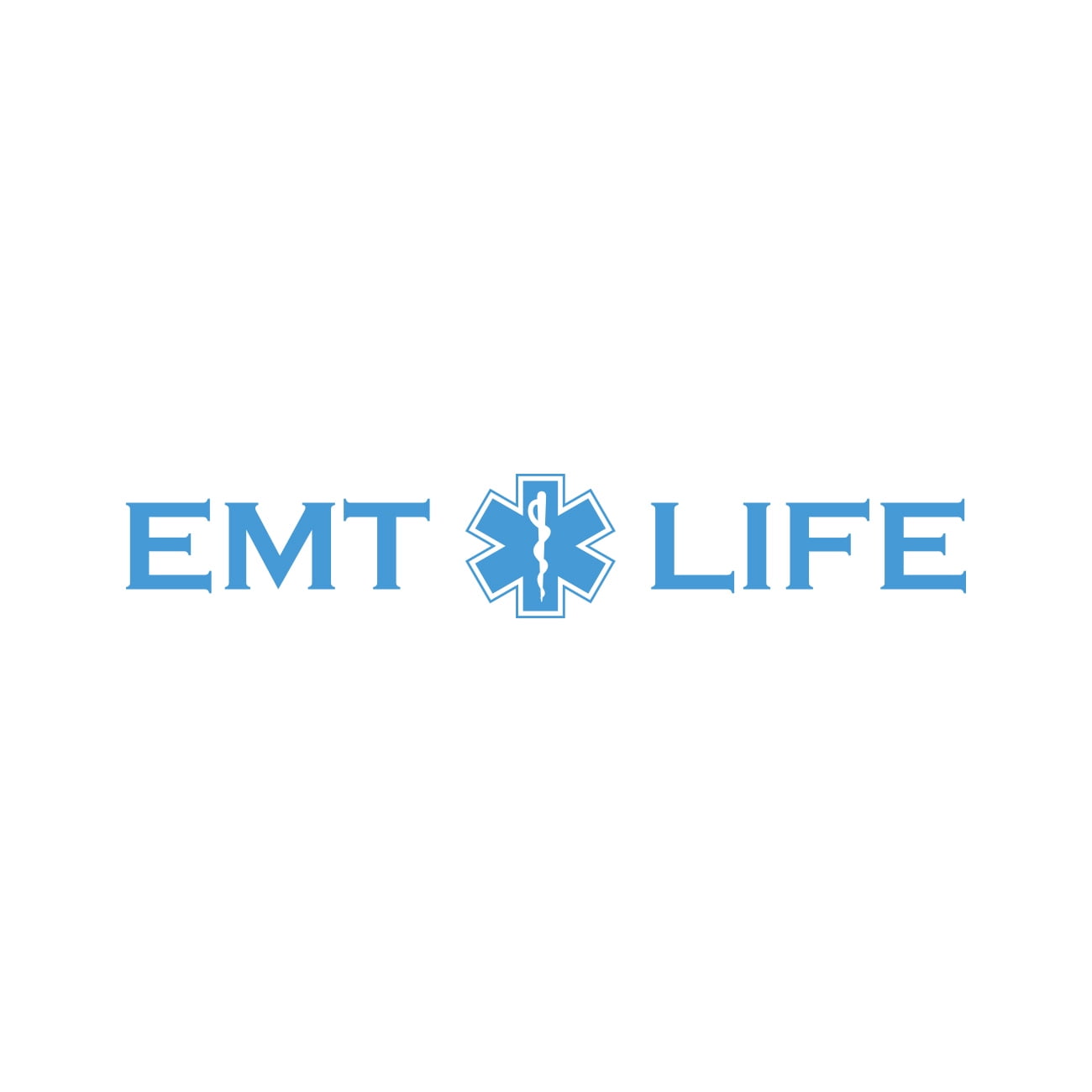 EMT Life Sticker Decal Die Cut - Self Adhesive Vinyl - Weatherproof ...