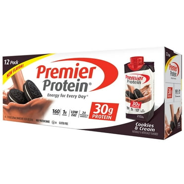 Premier Protein Clear Protein Drink, Tropical Punch, 20g Protein, 16.9 ...