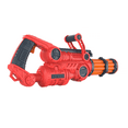 Adventure Force Foam Dart Blaster with Pump-Action Gatling Rotating ...