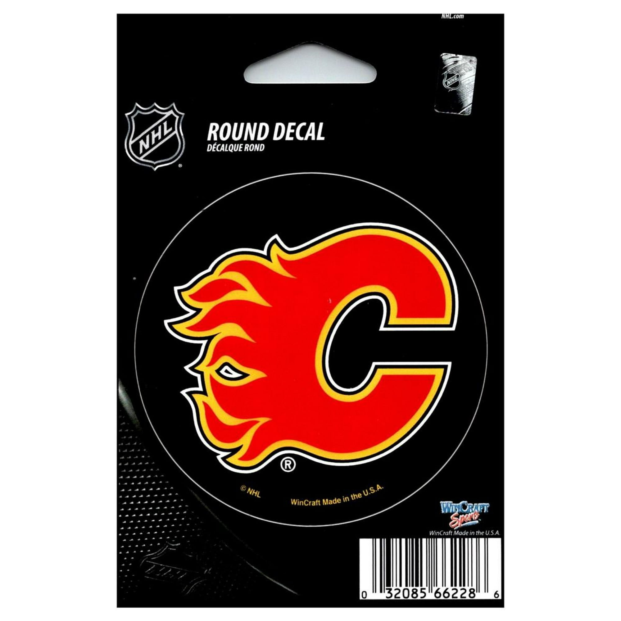 Click here for Calgary Flames 3 Round Wincraft Vinyl Decal Sticke... prices