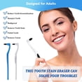 4-Pack Dental Tooth Stain Removers, Ergonomic Handle Design, Effective ...
