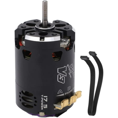 RC Brushless Motor,2300kv 17.5T 540 V3 2 Poles Motor Aluminum Alloy ...