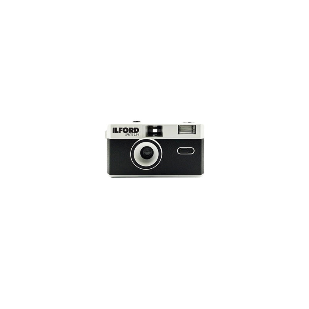 Ilford Sprite 35-II Reusable/Reloadable 35mm Analog Film Camera (Black ...
