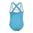 Bathing Suit for Girl Tankini Piece Round Neck Sleeveless Back Straps ...