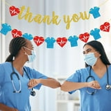Thank You Nurses Banner, Nurses Appreciation Banner, Thank You Doctors ...