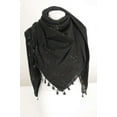 Palestinian Keffiyeh Scarf - Traditional Arafat Hatta with Tassels ...