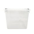 Free Shipping! Homz® 31 Quart Clear See-Thru Plastic Storage Bins with ...