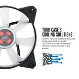 Cooler Master MasterFan Pro 120 Air Flow RGB 3-in-1 with RGB LED ...