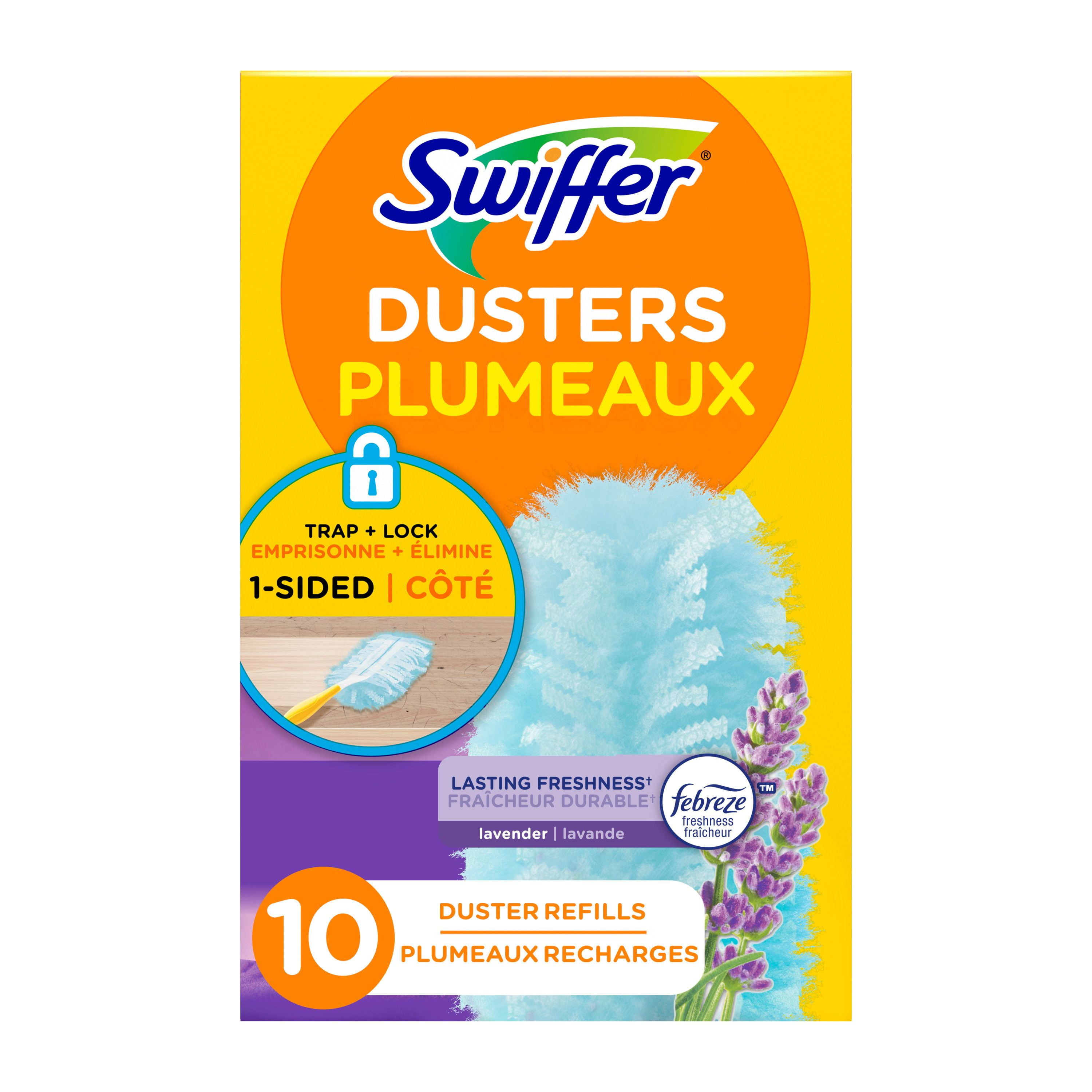 Swiffer Dusters Refill for Cleaning, Feather & Microfiber Duster ...