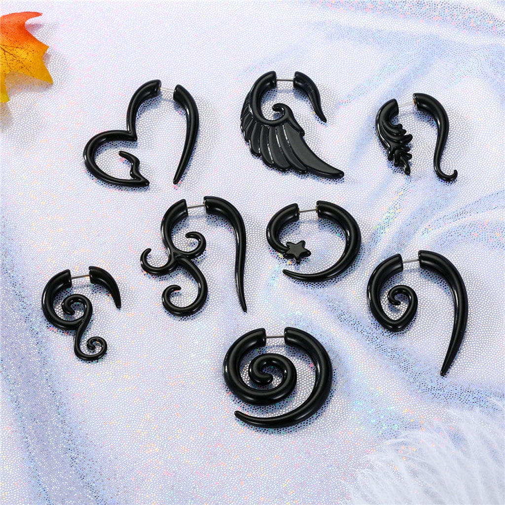 16 Gauge Spiral Earrings