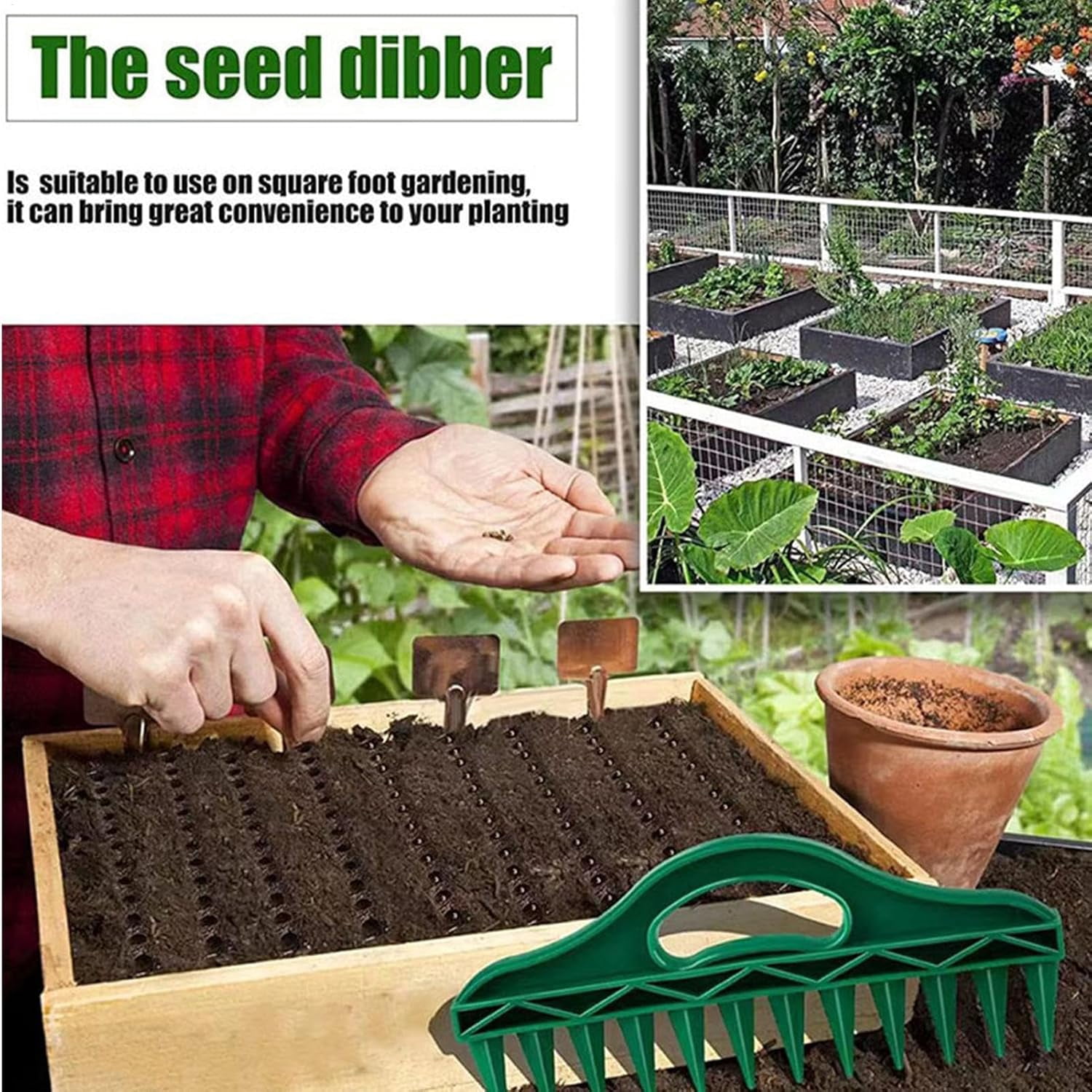 Mini Seed Spreader For Sale 6-Piece Mini Seed Spreader Set With 5 ...