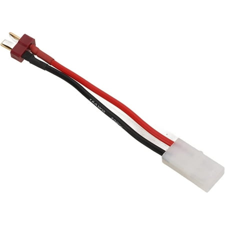 RC Battery Adapter, 16AWG T Plug Connector Cable T Plug Adapter Wire ...