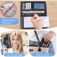 Checkbook Covers for Personal Checkbook, RFID Blocking Checkbook Holder ...