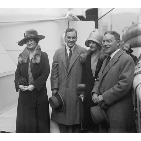 John D. Rockefeller Jr. With Abby And Their Only Daughter And Her New ...