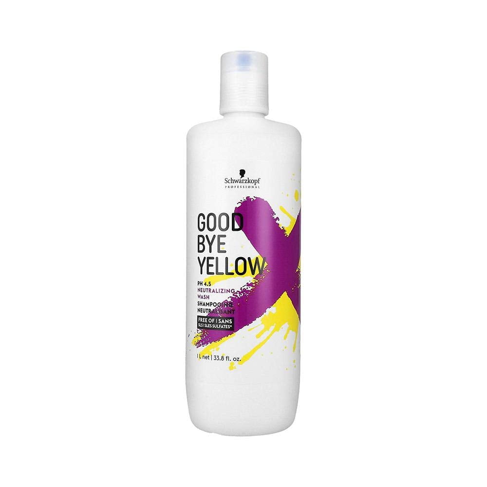Click here for Schwarzkopf Goodbye Yellow Shampoo 1000ml 1000ml prices
