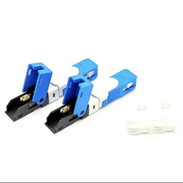 mmirethe 100 Pieces Square Head SC Fiber Optic Connector Assortment ...