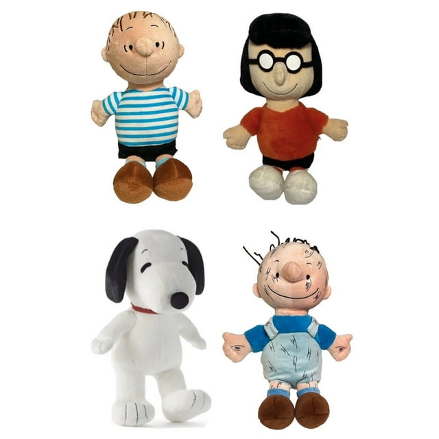 Plush 12" Snoopy Dog Pigpen Pig Pen Linus & Marcy Marcie 4 Dolls ...