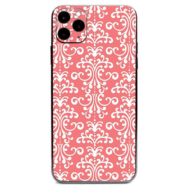 MightySkins APIPH11PRM-Coral Damask Skin Decal Wrap for Apple iPhone 11 ...