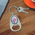 Care Bears: Unlock The Magic Cheer Bear Keychain Chrome Metal Spinning ...