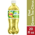 (4 pack) Lipton Diet Green Tea Citrus, Bottled Tea Drink, 20 fl oz ...