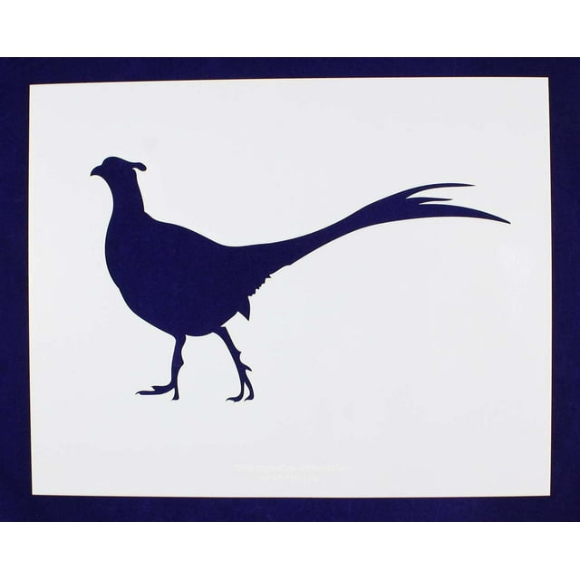 Large Standing Pheasant Stencil -1 pc -Mylar 14mil - Painting /Crafts ...