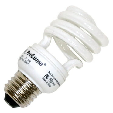 Lroom [2-Pack] 85 Watt Spiral E26/E27 Compact Fluorescent CFL Light ...