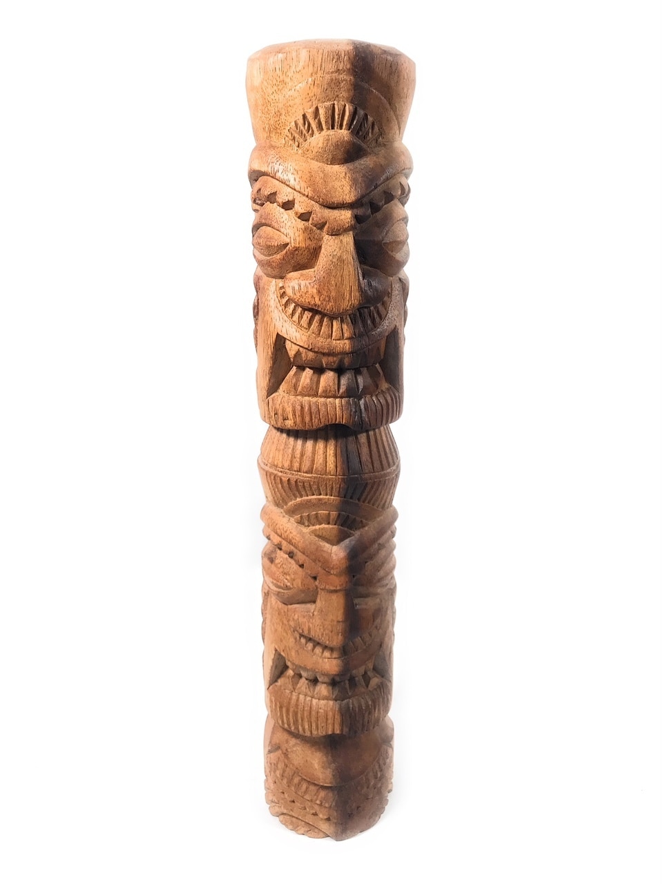 Art Objects Hand Carved Big Chief Tiki Totem 6 #dpt5330f Sculpture Art ...
