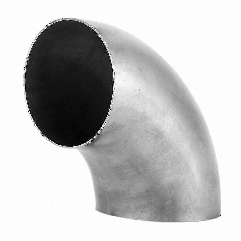 90 Degree Stainless Steel Exhaust Elbow with 3in Ultra Tight Radius ...